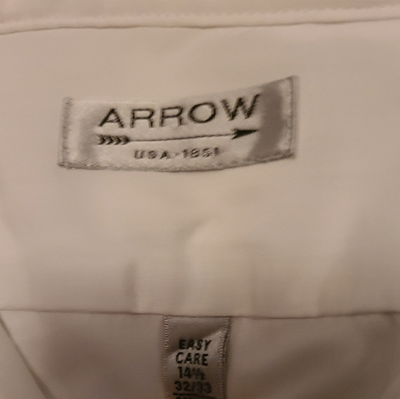 Arrow | Shirts | Arrow Mens Classic Long Sleeve Dress Shirt Size Small ...